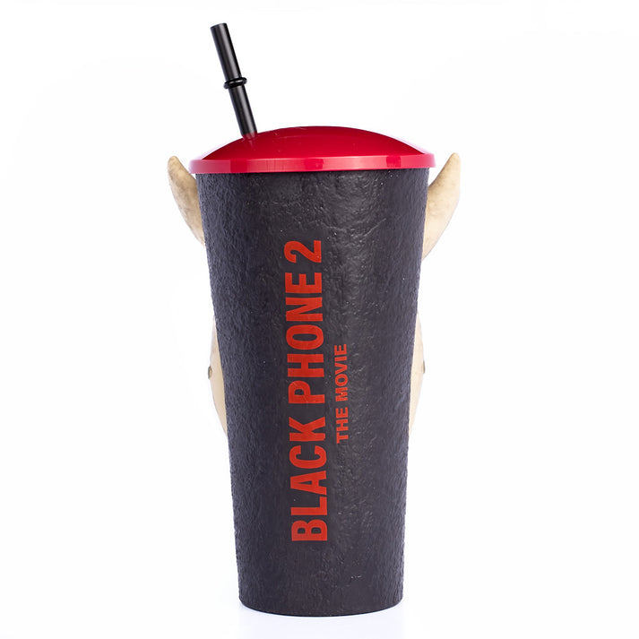 Black Phone 2 Grabber Mask Tumbler | Spooky Horror Movie Drinkware ...