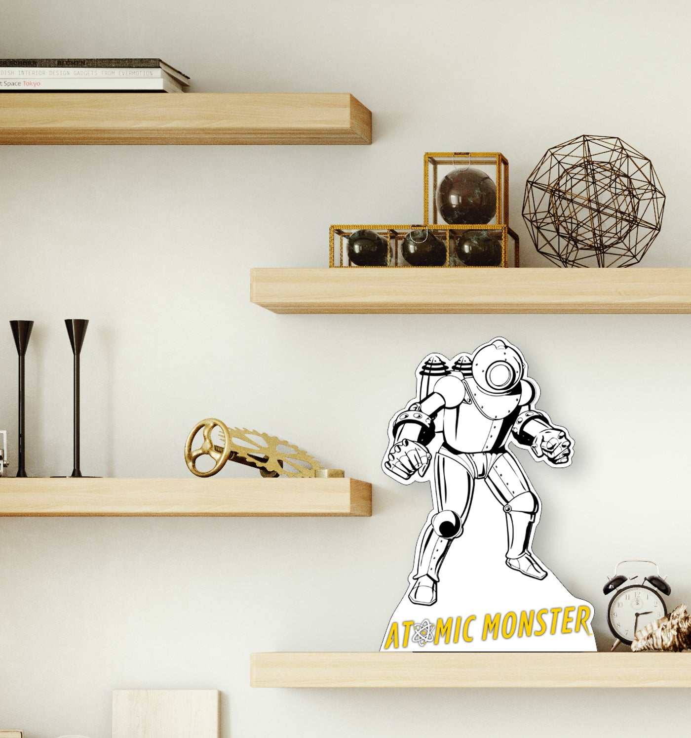 Atomic Monster Mini 18" x 12" Standee – Blumhouse Shop